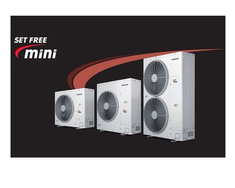 TheSmartHVAC - Hitachi VRF System - Set Free Sigma Central Air Conditioning System (Cooling in ...