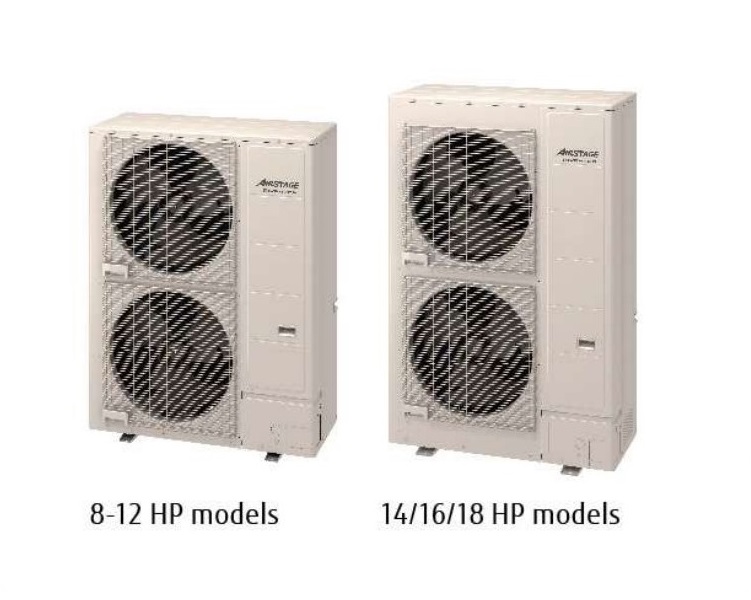 TheSmartHVAC - O General VRF System - Airstage J and V Series Central Air Conditioning System ...