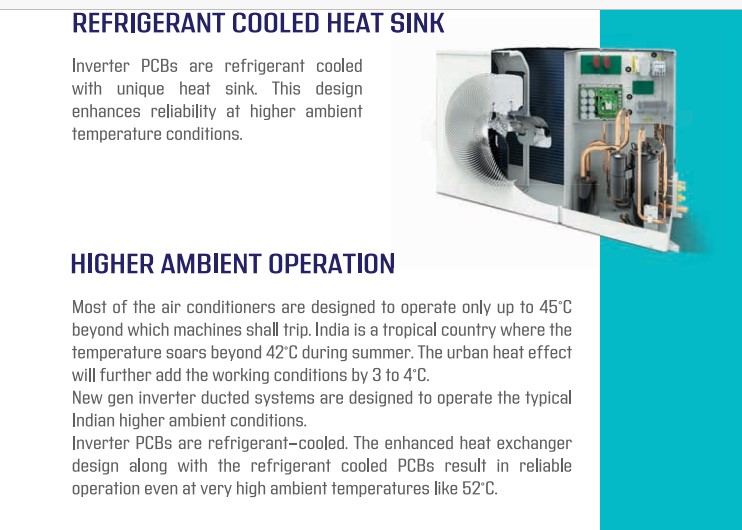 TheSmartHVAC - Blue Star Inverter Ducted System 5, 8, 11, 16.5, 22 Tons ...