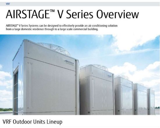 TheSmartHVAC - O General VRF System - Airstage J and V Series Central ...