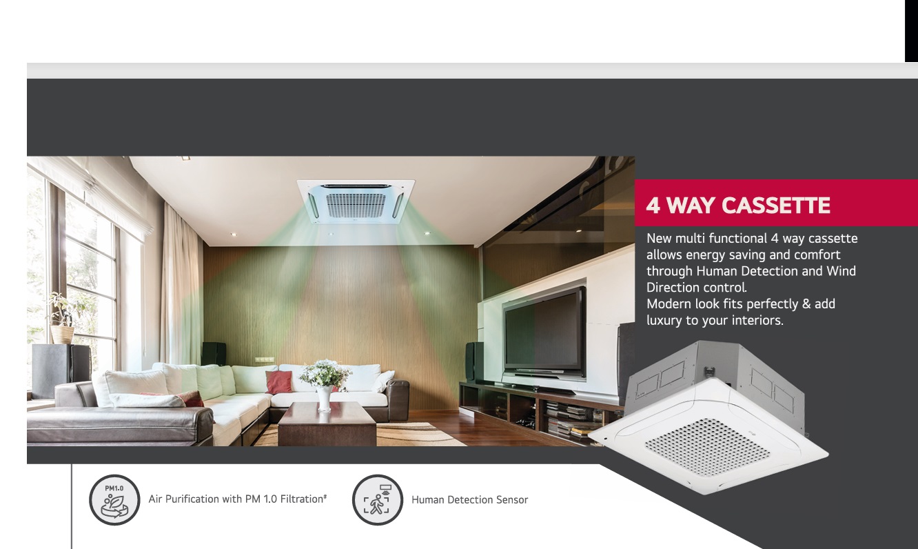 TheSmartHVAC - LG Cassette AC