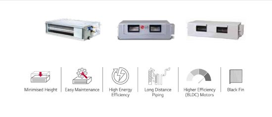 TheSmartHVAC - LG Ductable AC: Inverter Low Static Duct in 1.5TR, 2 TR ...