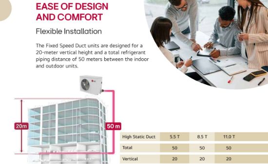 TheSmartHVAC - LG Ductable AC Fixed Speed