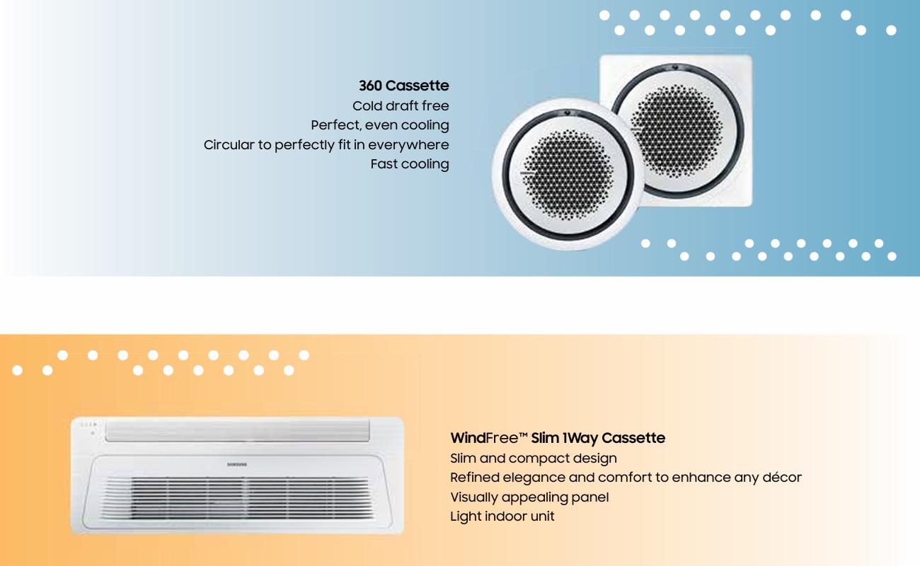 TheSmartHVAC - Samsung Cassette Air Conditioner