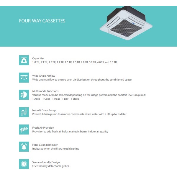 TheSmartHVAC - Blue Star VRF System - Variable Refrigerant Flow Central ...